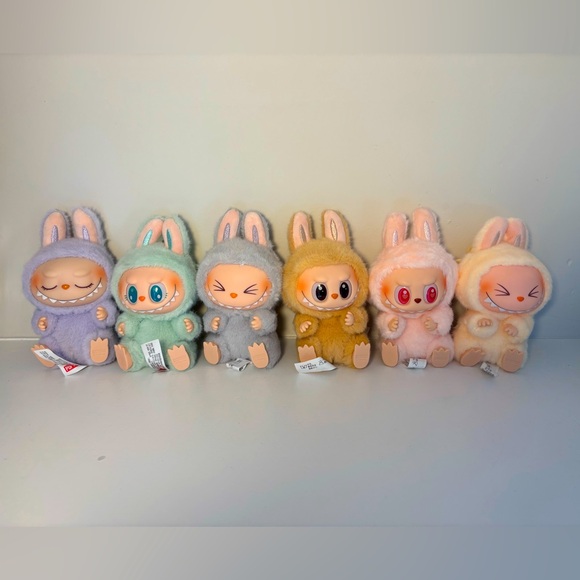 POP MART | Other | Hehe Gray Labubu Have A Seat Labubu Multiple Options ...